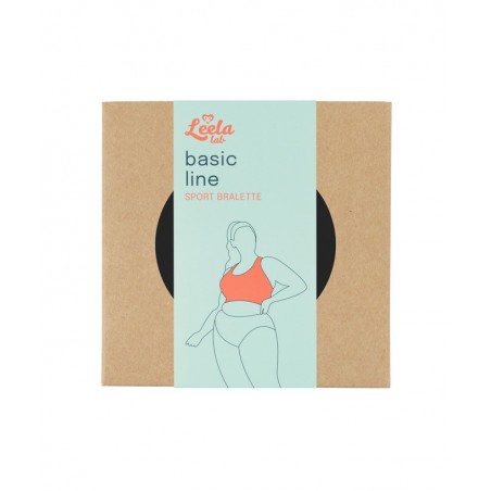 Sport Bralette - Black | Leela Lab