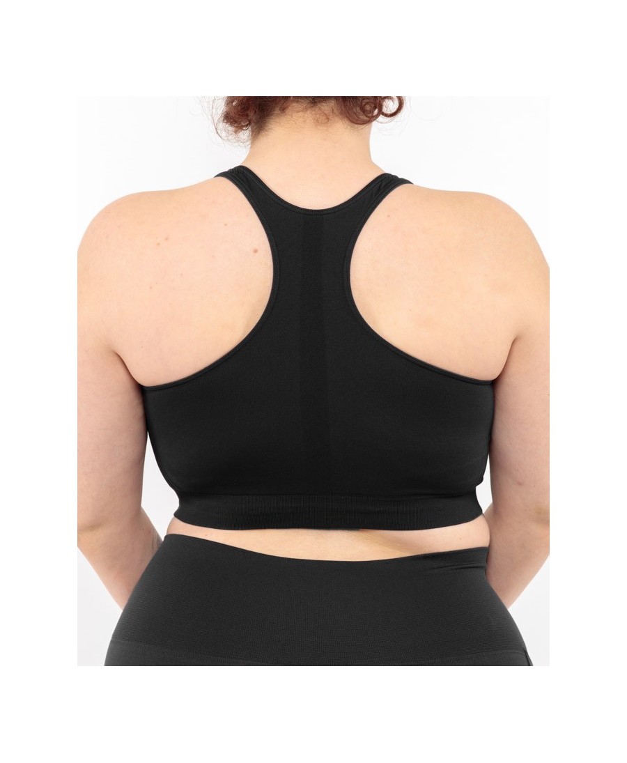 Sport Bralette - Black | Leela Lab